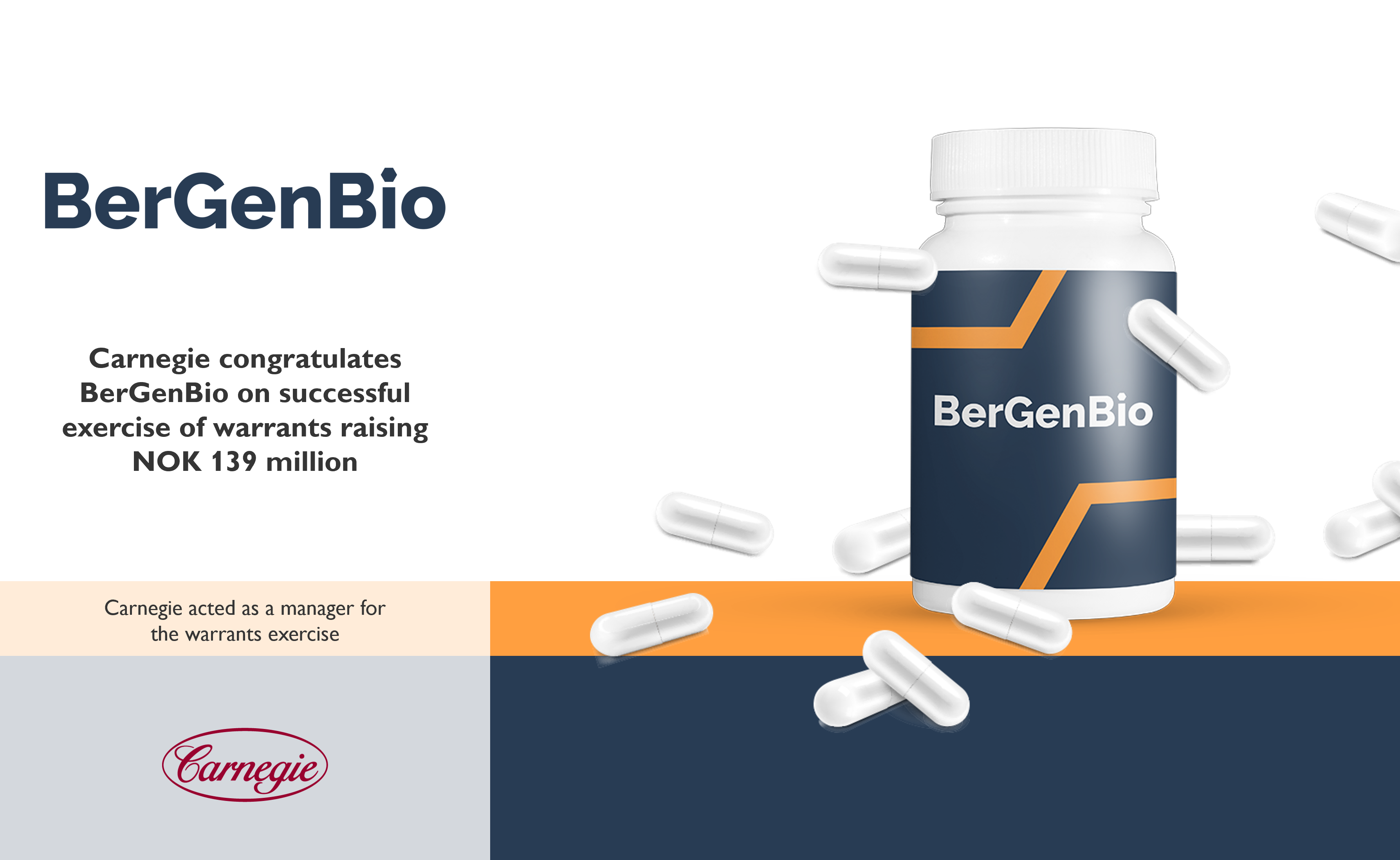 BerGenBio ASA - Carnegie Norway